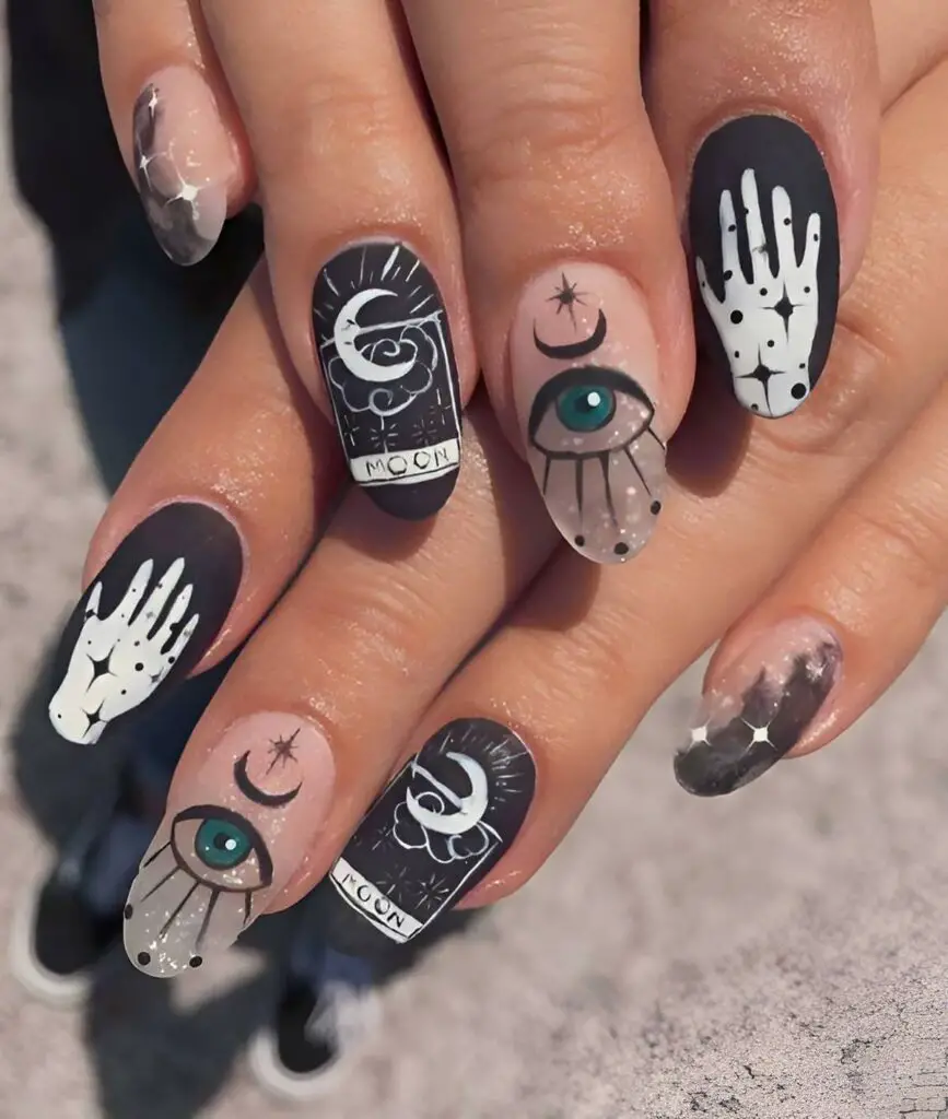 30 Edgy Goth Nail Designs for a Bold Manicure - Velocity Art and Design