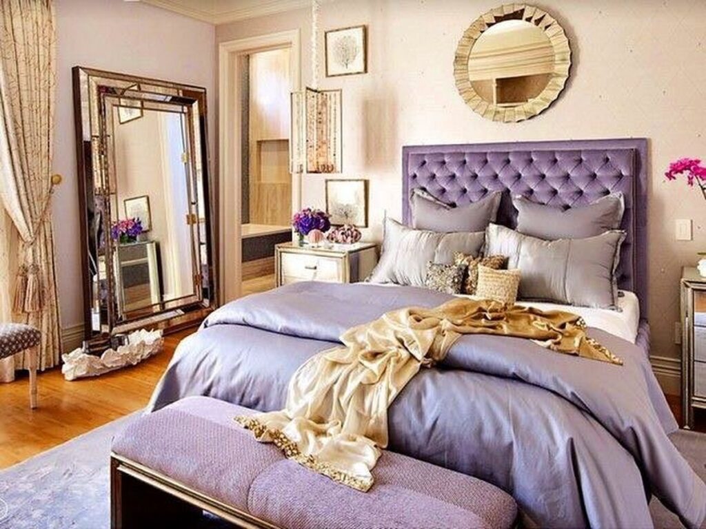 29 Stunning Purple Bedrooms for a Lavish Home - Velocity Art and Design