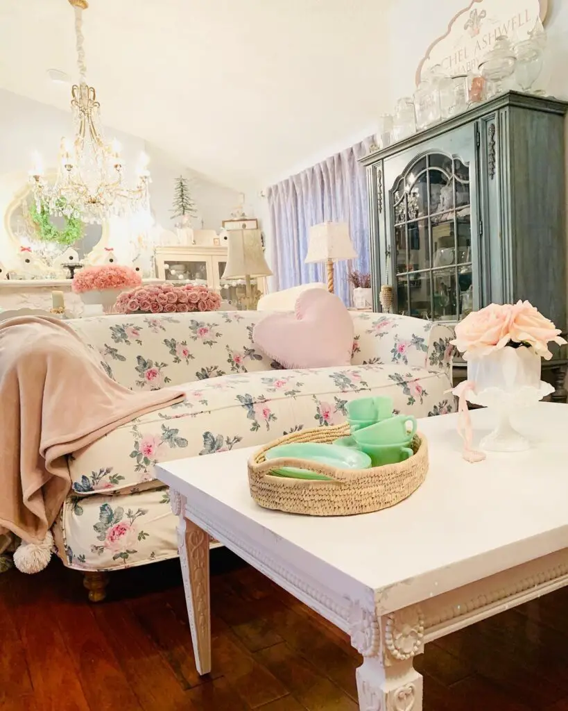 27 Cozy Shabby Chic Living Room Ideas with a Vintage Touch - Velocity ...