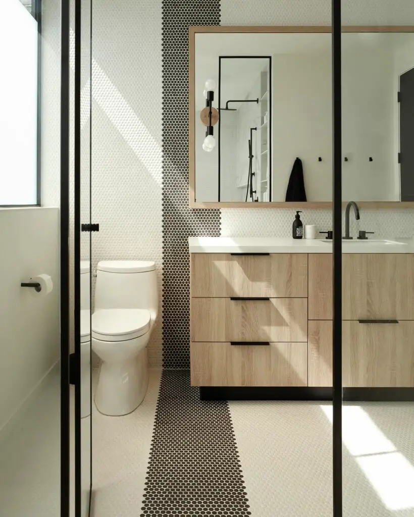 35 Timeless Black and White Bathroom Designs for a Chic, Modern Feel ...