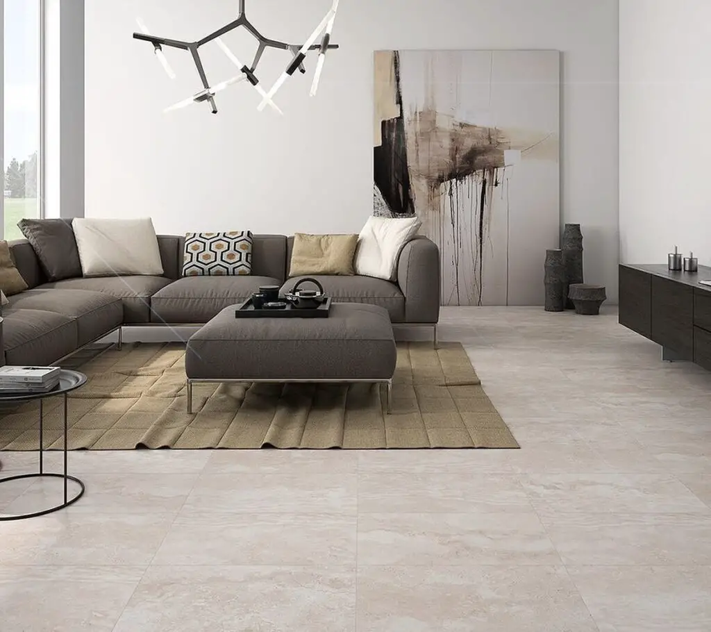 22 Stylish Floor Tile Ideas for Living Rooms That Pop - Velocity Art ...