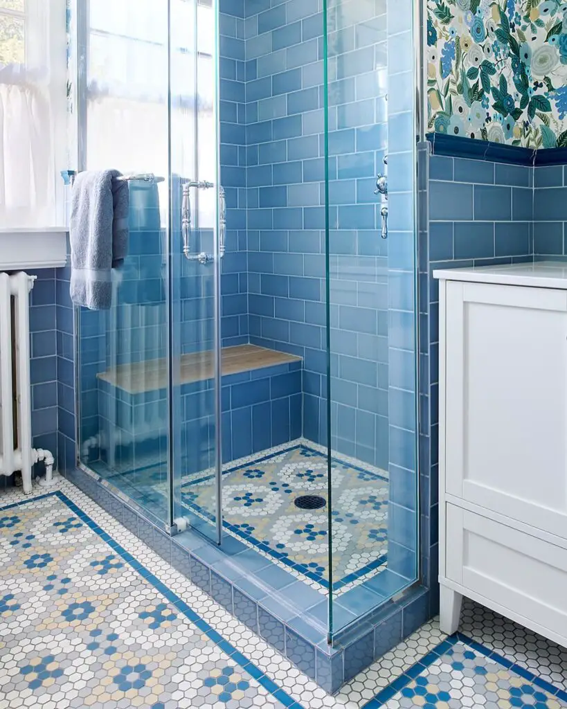 30 Stylish Blue Bathroom Ideas to Elevate Your Space - Velocity Art and ...