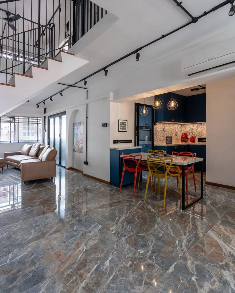 22 Stylish Floor Tile Ideas for Living Rooms That Pop - Velocity Art ...