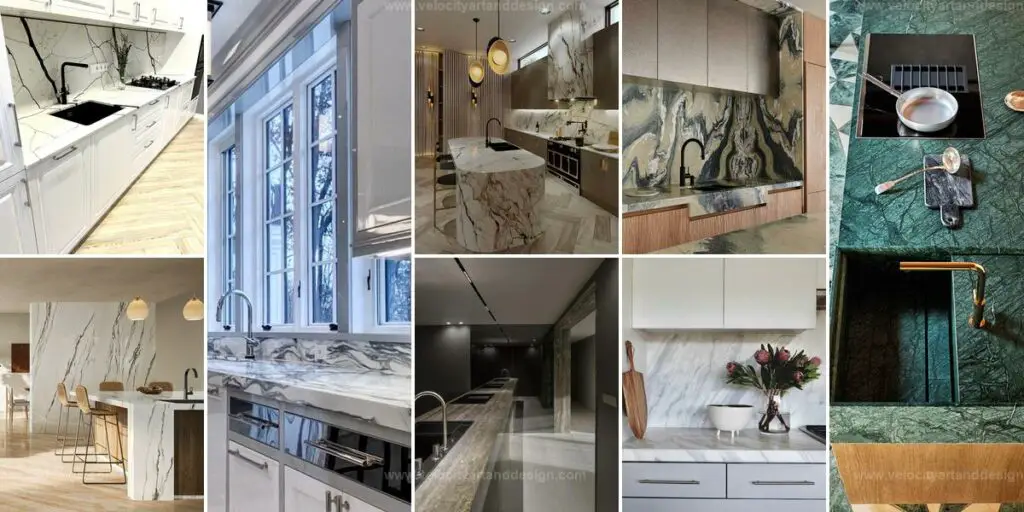 31 Unique Kitchen Countertop Ideas to Elevate Your Space - Velocity Art ...