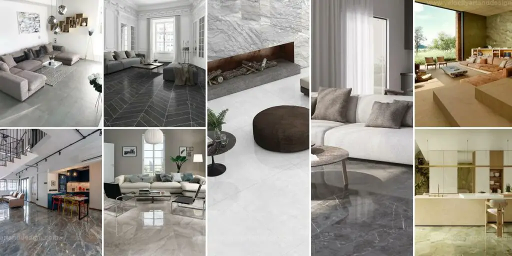 22 Stylish Floor Tile Ideas for Living Rooms That Pop - Velocity Art ...